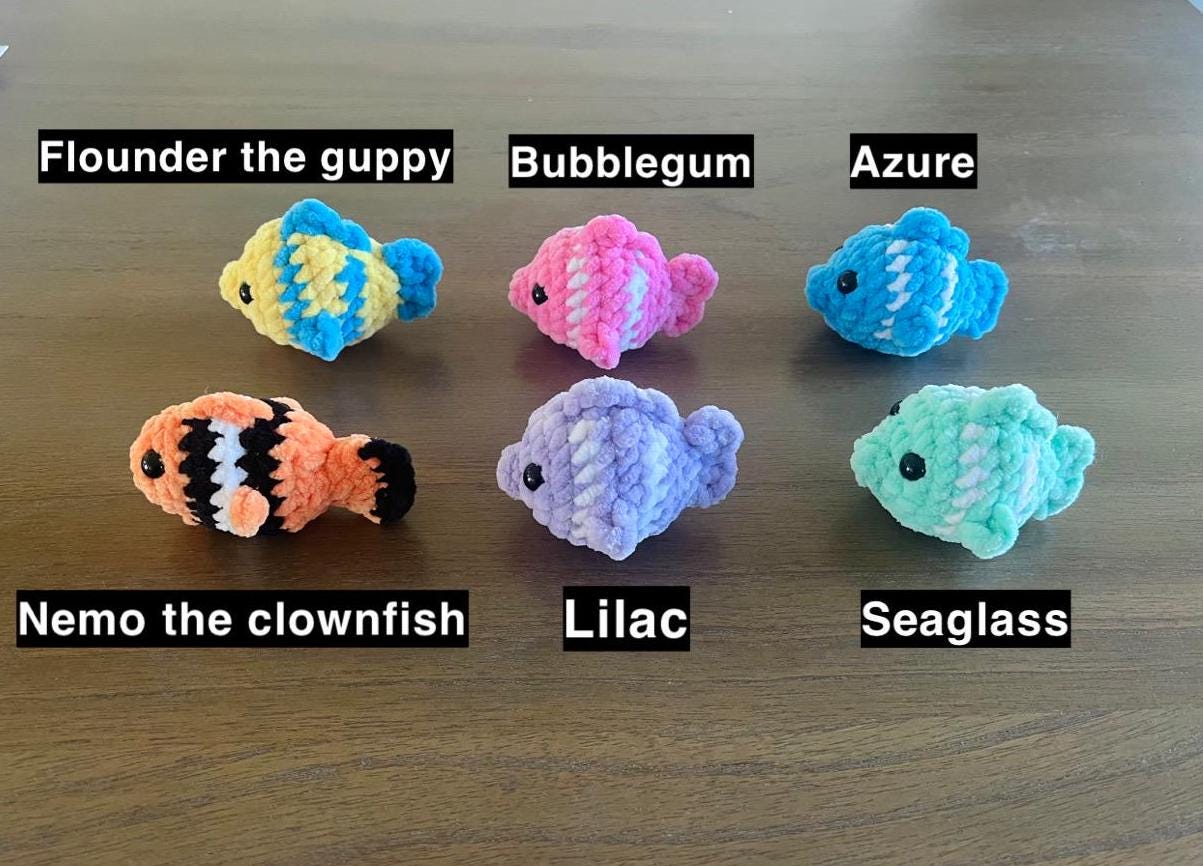Adopt a Fish With Tank - Etsy