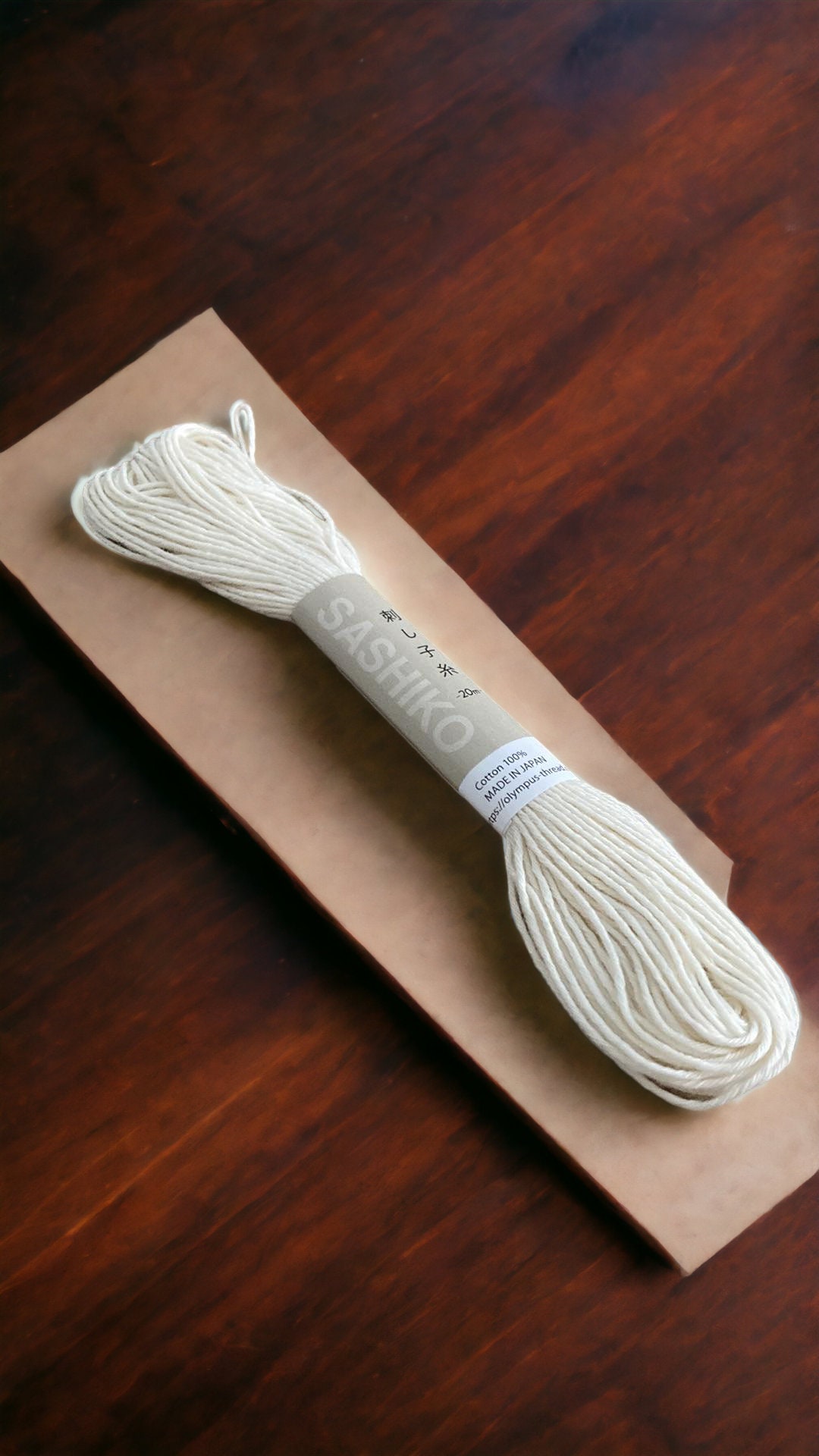 Sashiko Japanese Embroidery Thread Olympus 20m Color: N 2 Sand Cream - Etsy