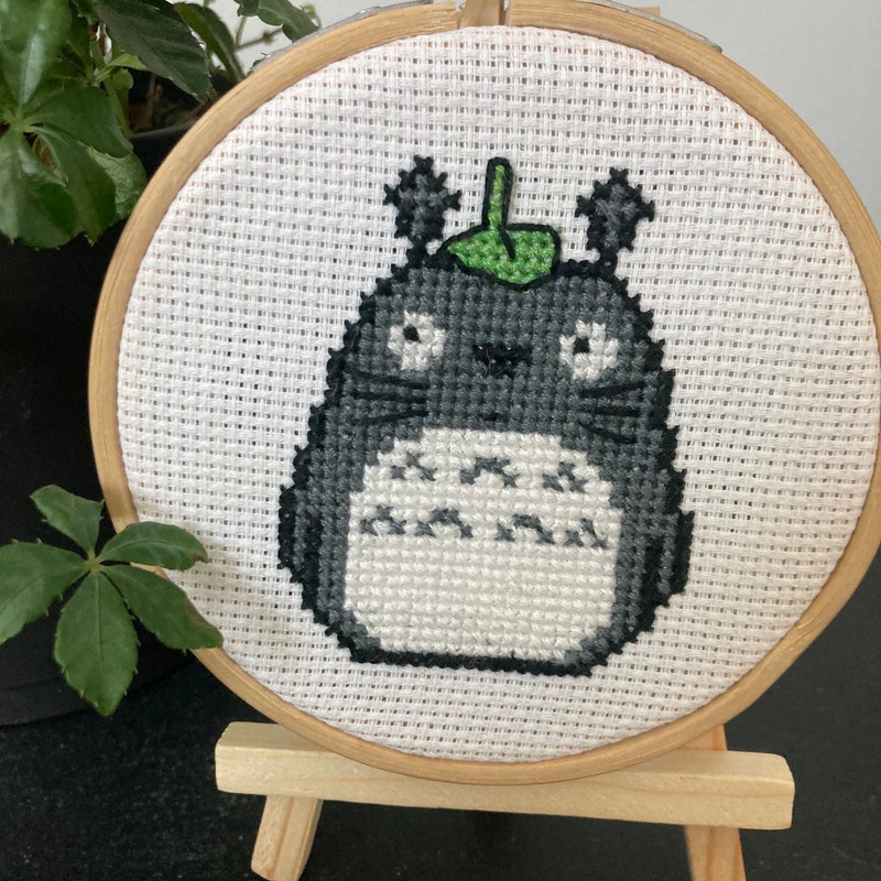 Totoro Cross Stitch - Etsy