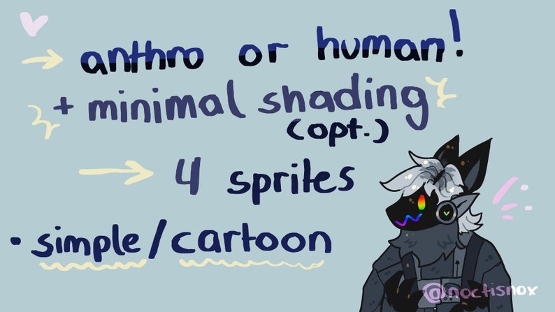 Custom Human or Furry Character Pngtuber - Etsy