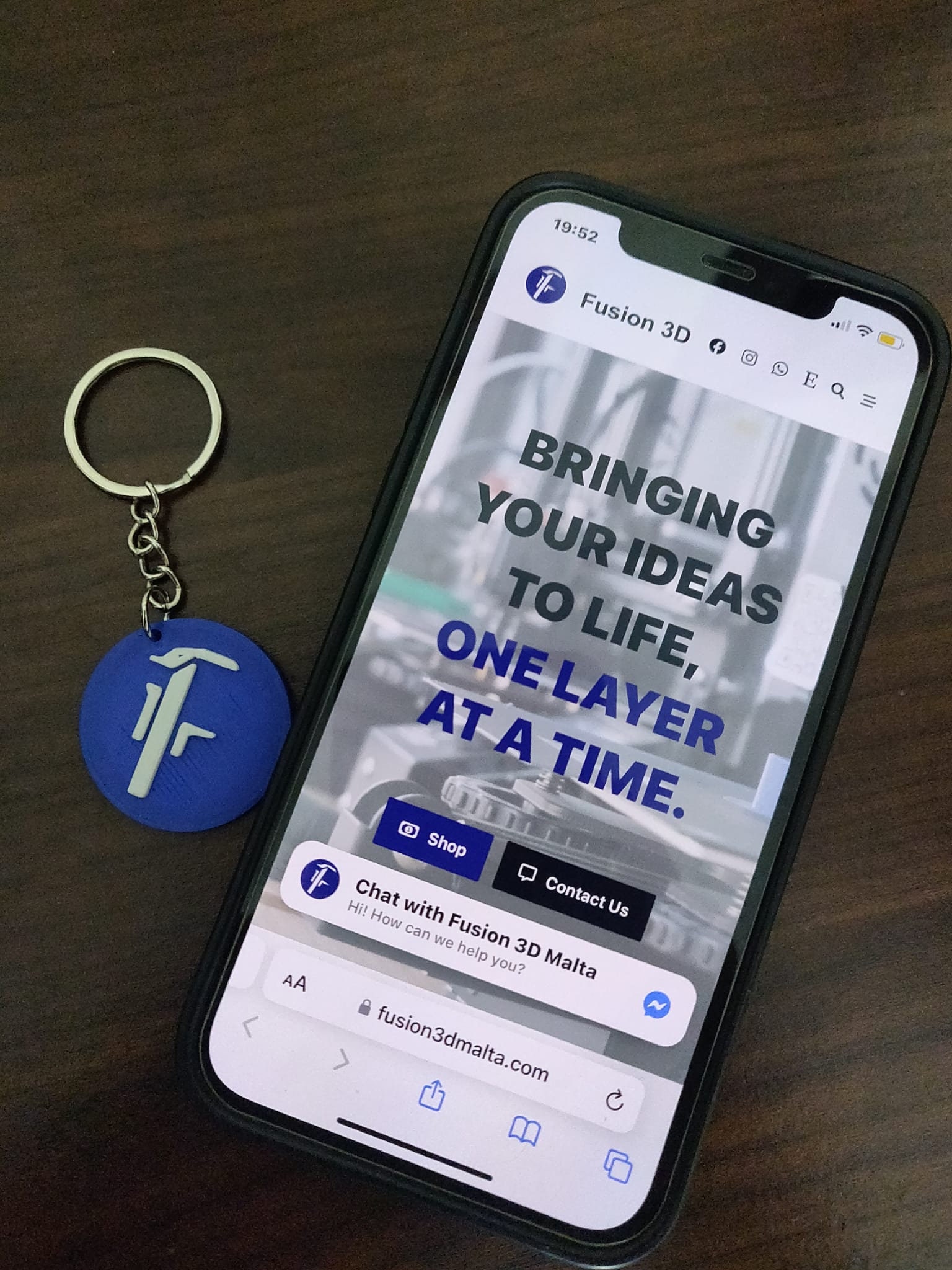 Custom Keychains With NFC Tags Included - Etsy