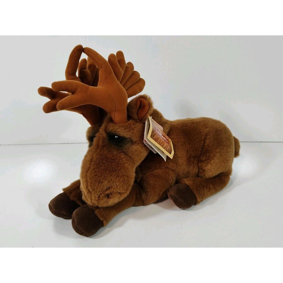 Dakin X Lou Rankin Friends Miles the Moose Plush Stuffed Animal Tags ...