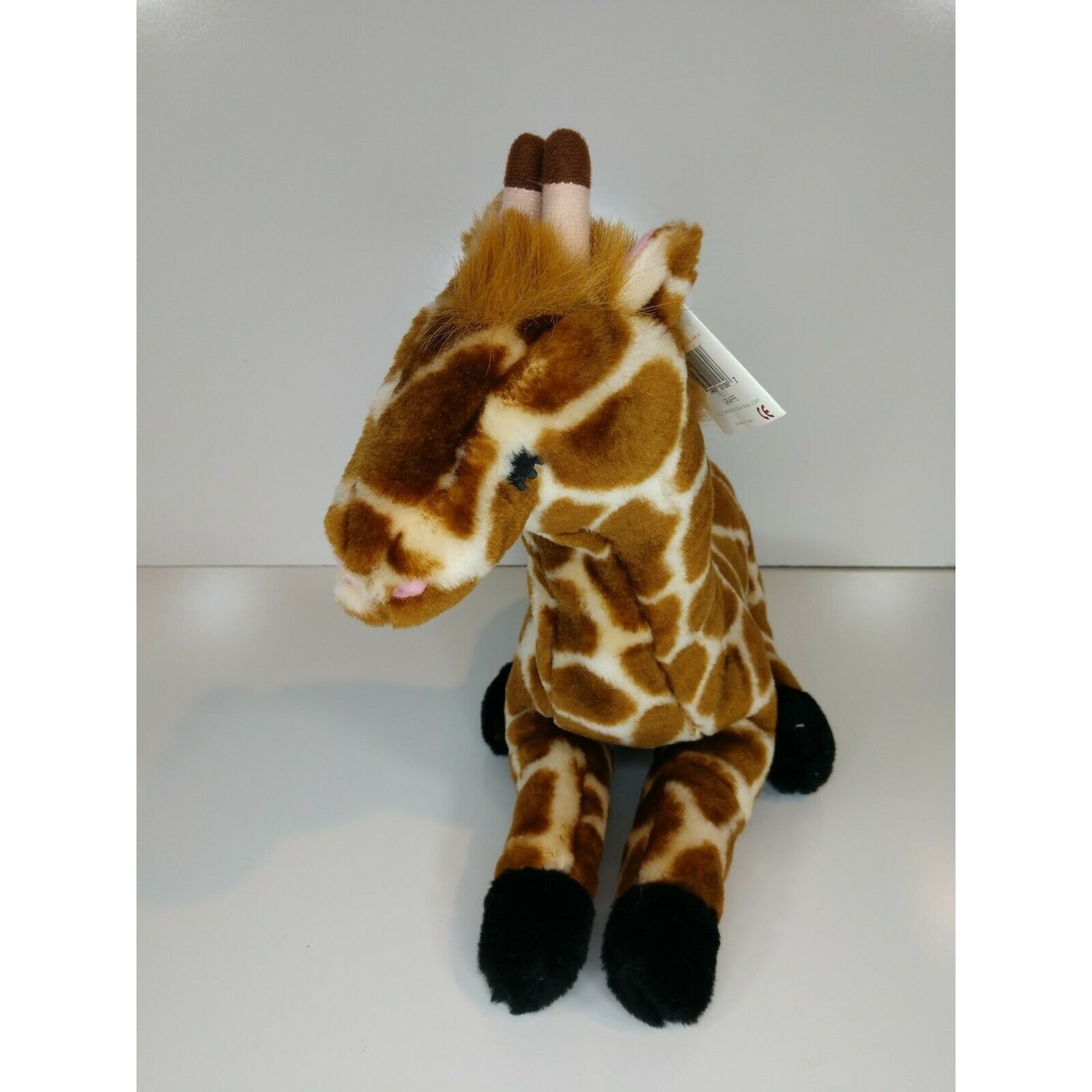 Kellytoy Vintage Plush Stuffed Giraffe Sitting 12 With Ear Tag - Etsy