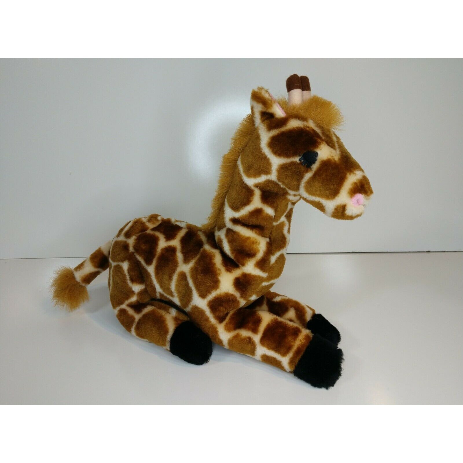 Kellytoy Vintage Plush Stuffed Giraffe Sitting 12 With Ear Tag - Etsy
