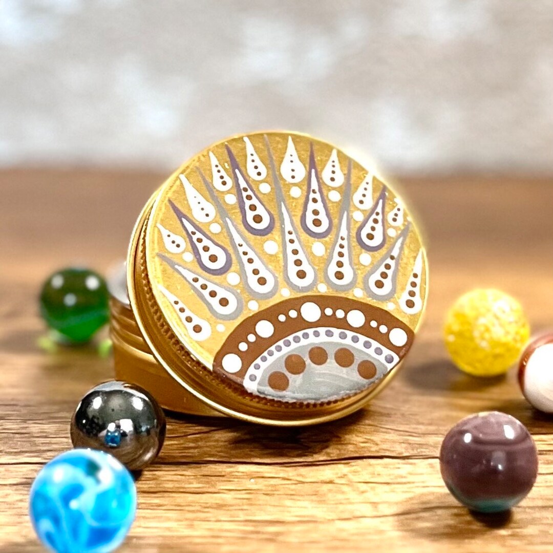 Small Hand Painted Tin - Etsy