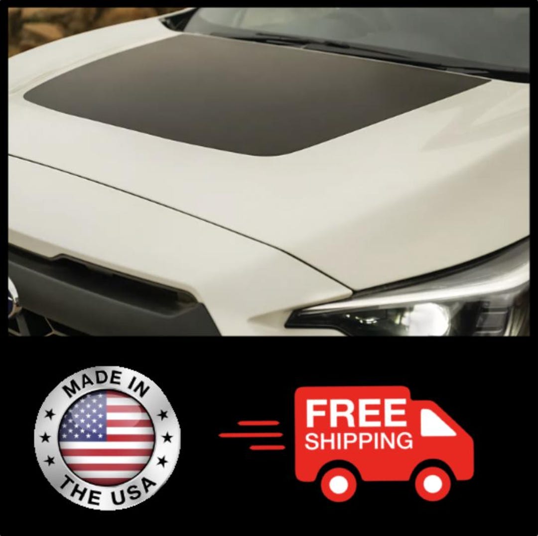 Blackout Hood Vinyl Decal Sticker Custom Made for Fit SUBARU FORESTER ...