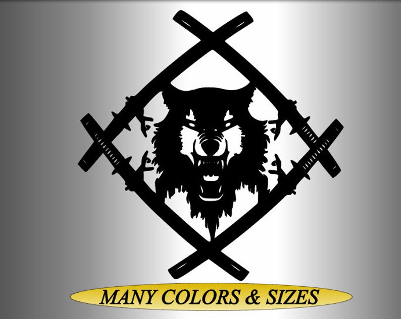 BIG Hollow Squad Xavier Wulf Vinyl Decal Sticker Car Truck - Etsy