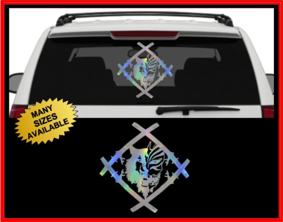 BIG Hollow Squad Bleach Xavier Wulf Vinyl Decal Sticker Car Truck ...