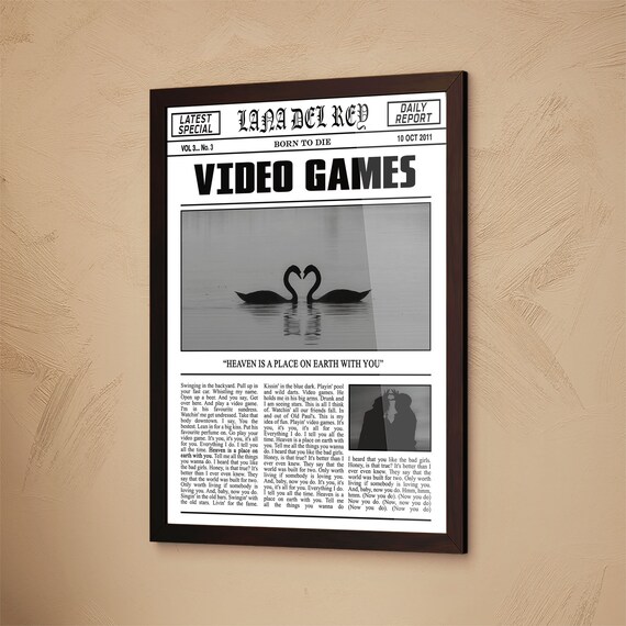 Lana Del Rey Video Games Album Cover