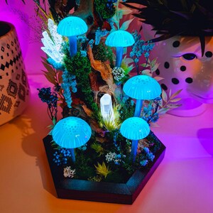 Giant Mushroom Lamp, Mushroom Light, Glowing Fungi, Glowing Mushrooms ...