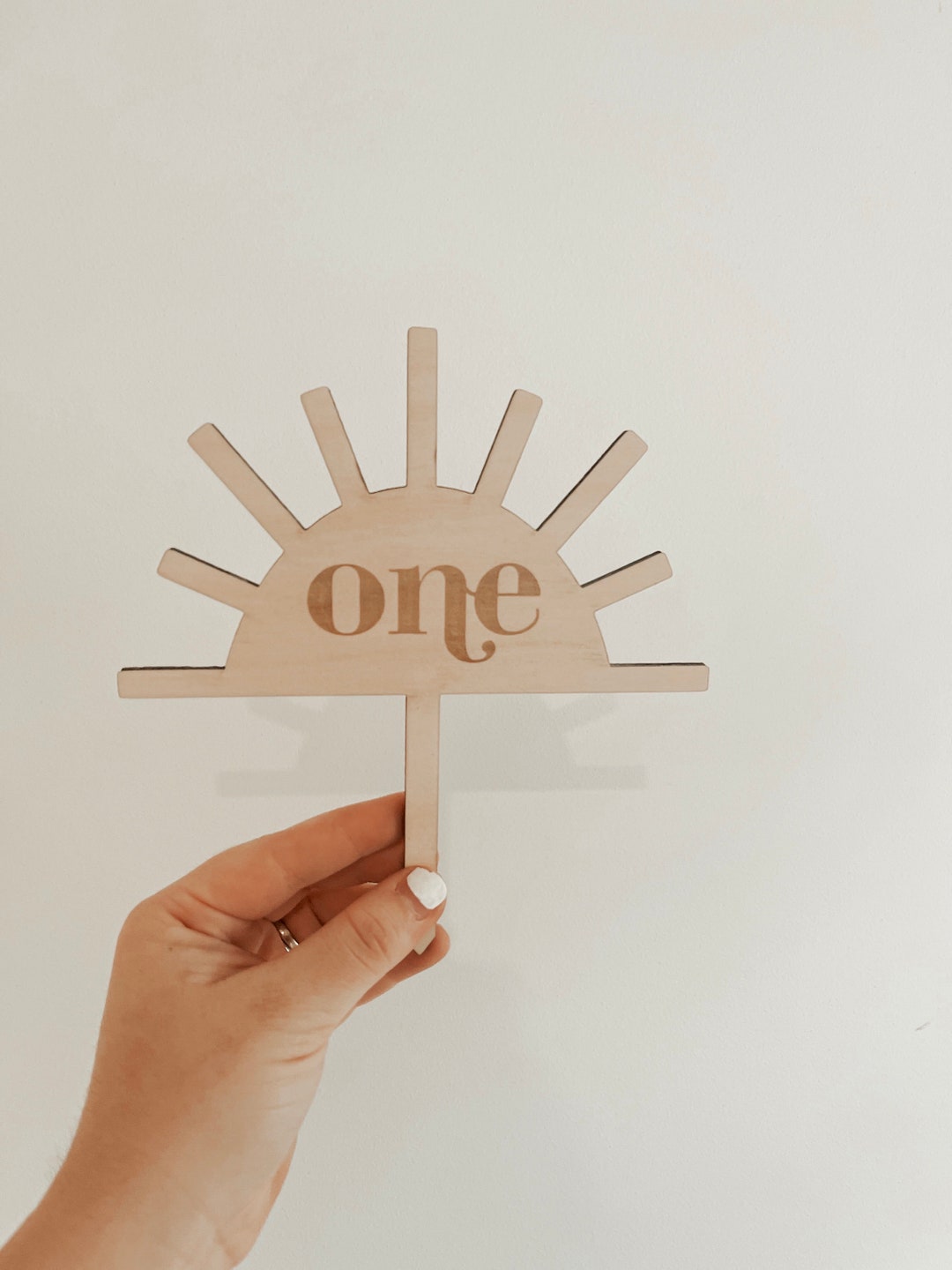 Sun 'one' Cake Topper: Boho First Birthday Decor - Etsy