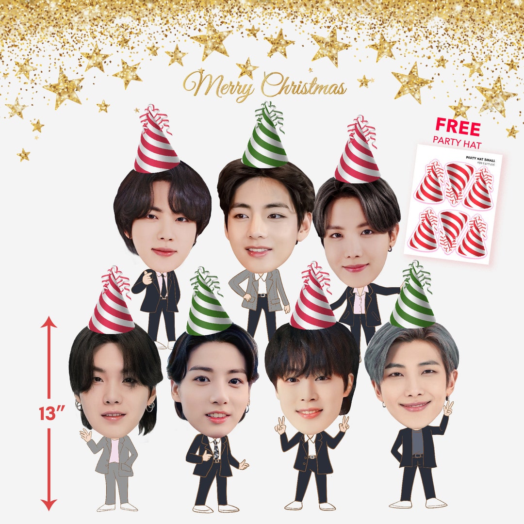 BTS Full Body Bts With Cartoon Body Party Decorations BTS Party ...