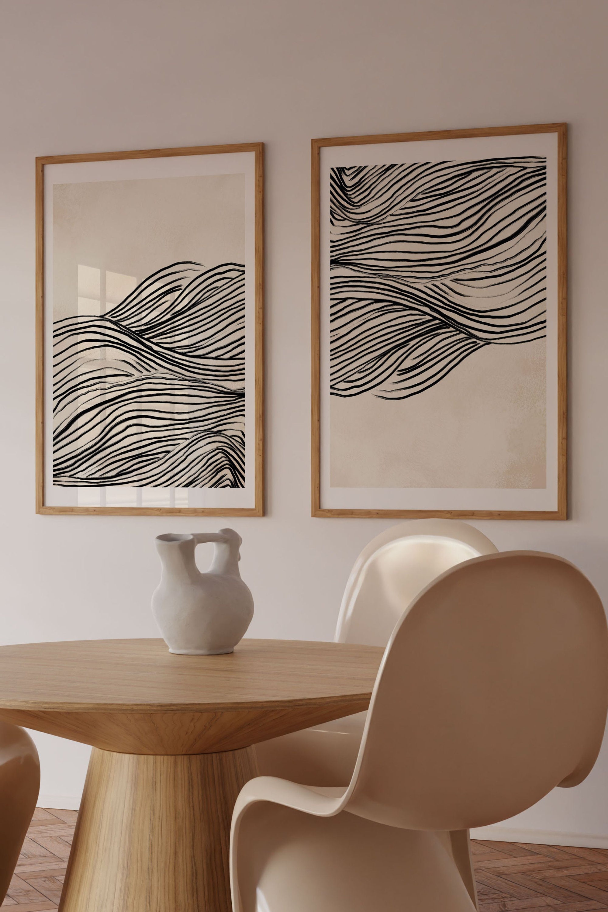 Abstract Art Print, Abstract Line Art Print, Printable Art, Wall Art ...