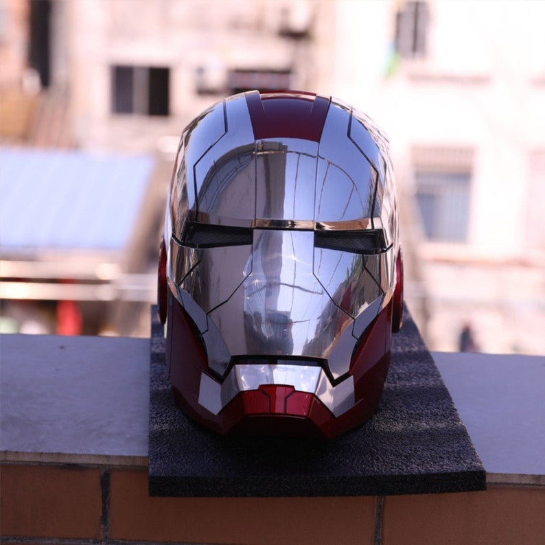 Iron Man Mark 5 Mk5 Helmet Mask LED Cosplay Prop | Etsy