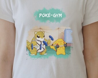Pikachu Gym Shirt - Etsy