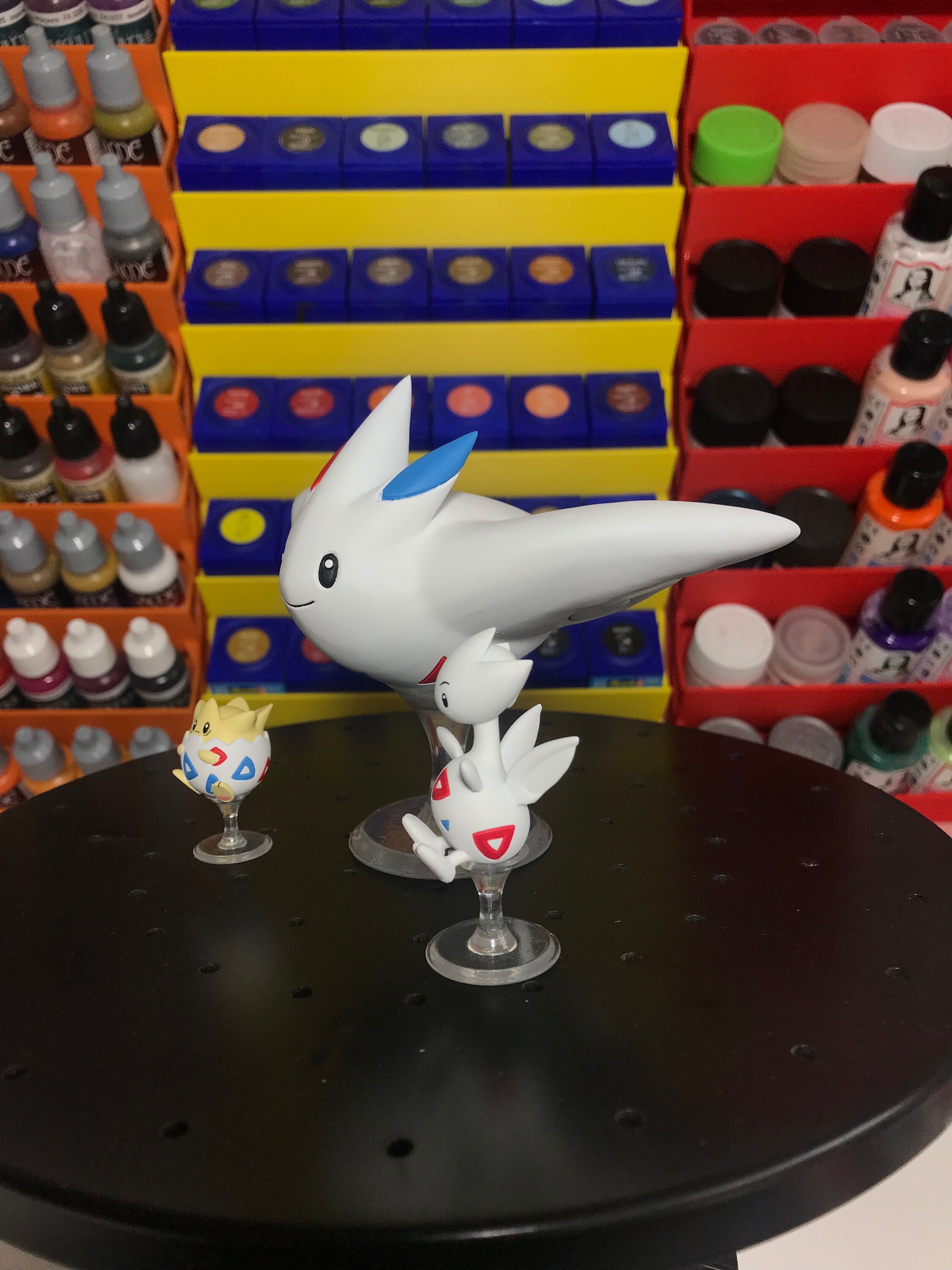 Togepi Togetic and Togekiss 3D Printed Resin Figure READ - Etsy