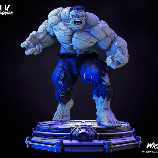 Hulk Statue Printed in Resin - Etsy