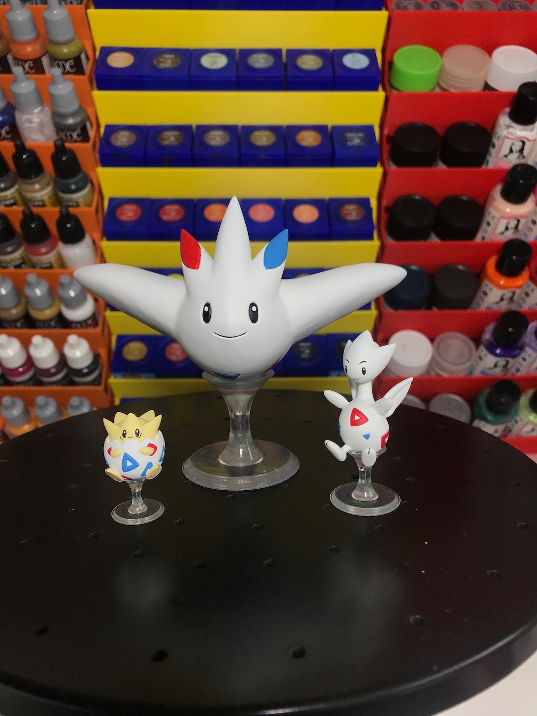 Togepi, Togetic and Togekiss 3D Printed Resin Figure (READ DESCRIPTION ...