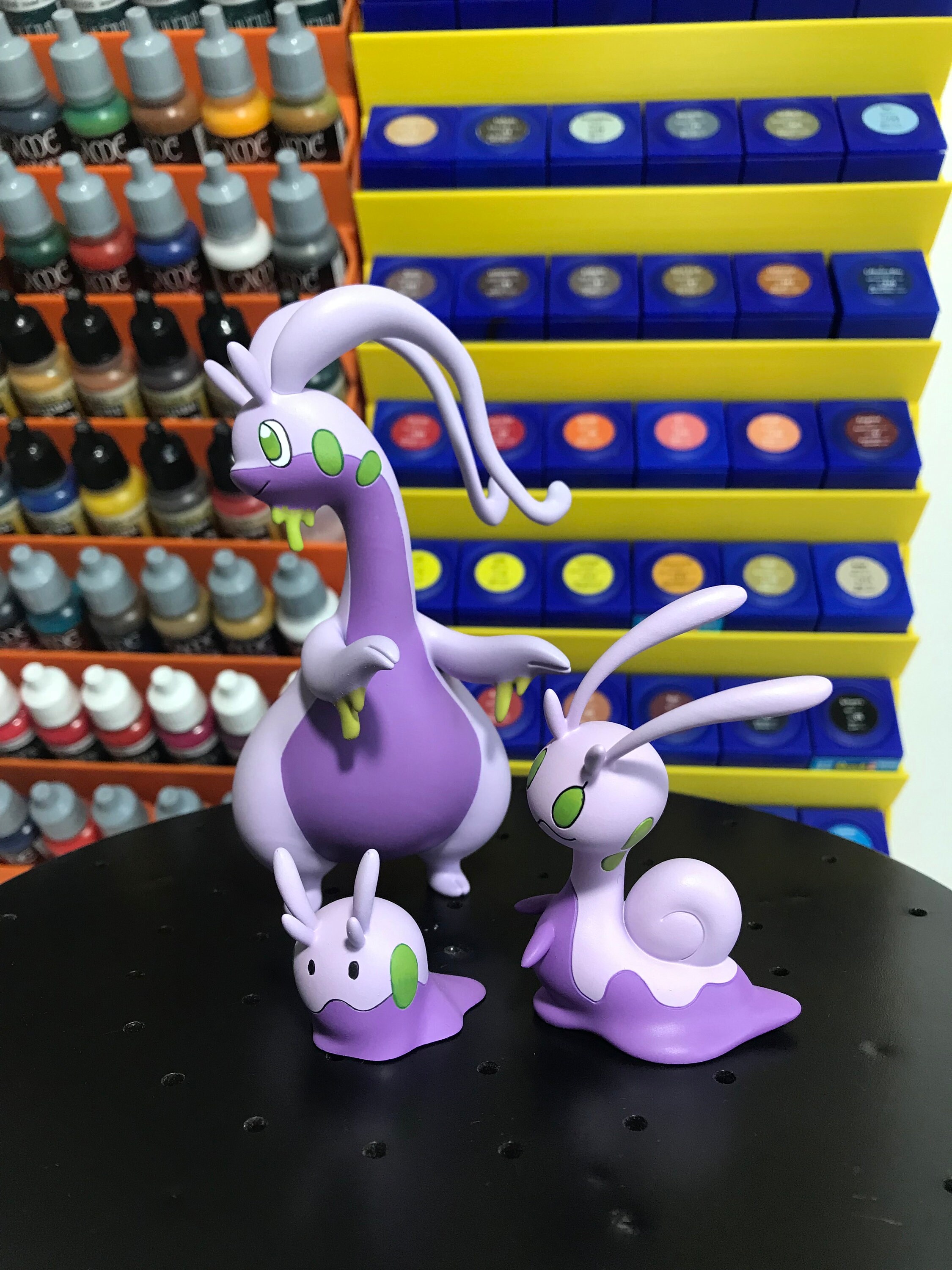 Goodra, Sliggoo, Goomy 3D Printed Resin Figure READ DESCRIPTION PLEASE ...