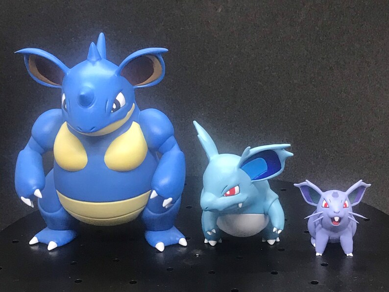Nidoran / Nidorina / Nidoqueen 3D Resin Printed Figure READ DESCRIPTION ...