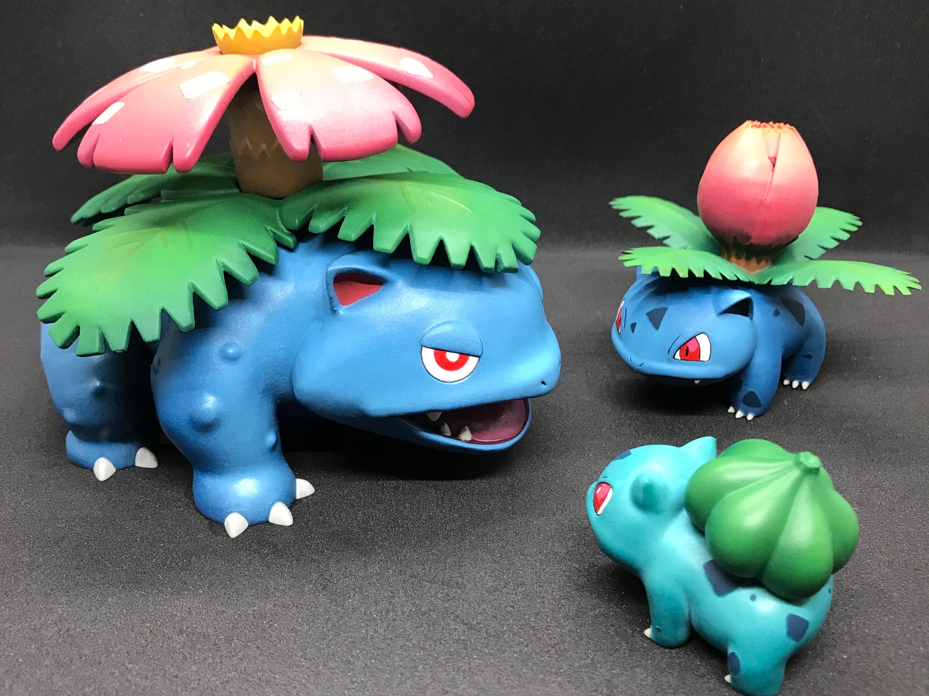 Bulbasaur / Ivysaur / Venusaur 3D Printed Resin Figure READ - Etsy