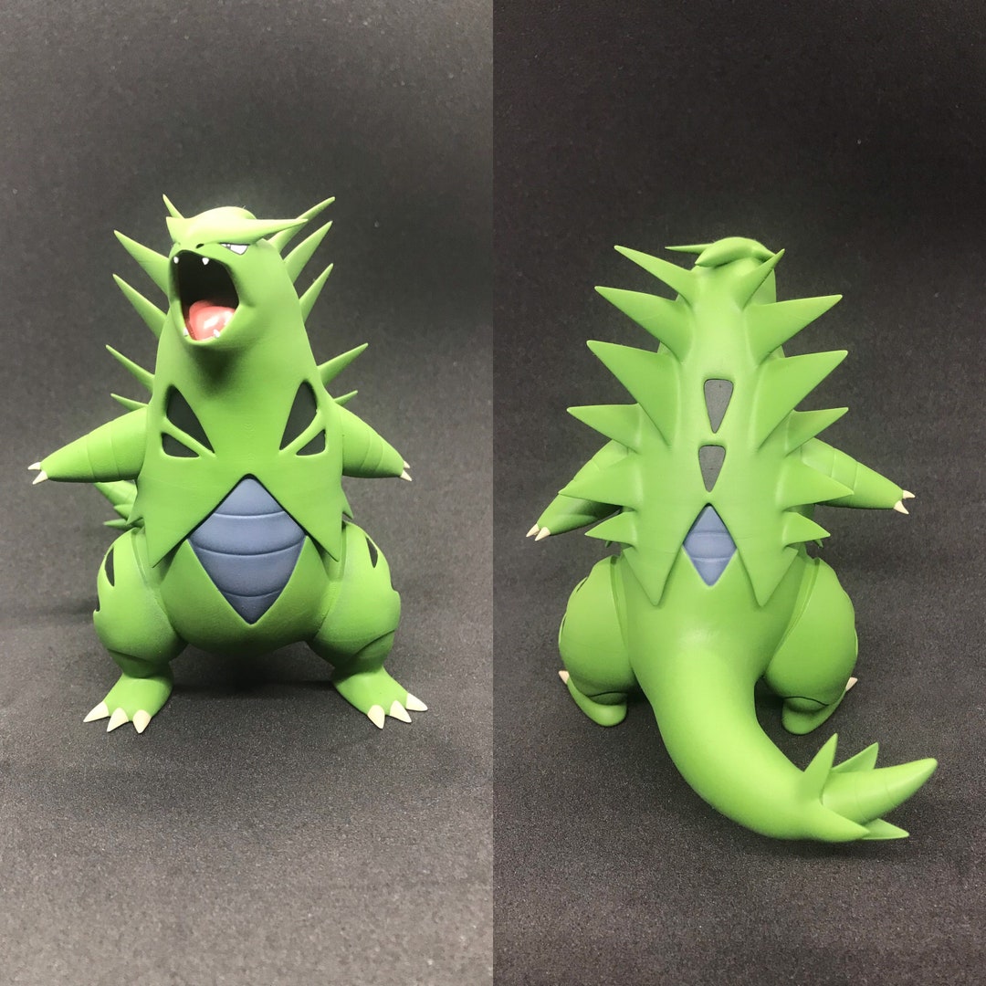 Tyranitar 3D Printed Figure READ DESCRIPTION PLEASE - Etsy