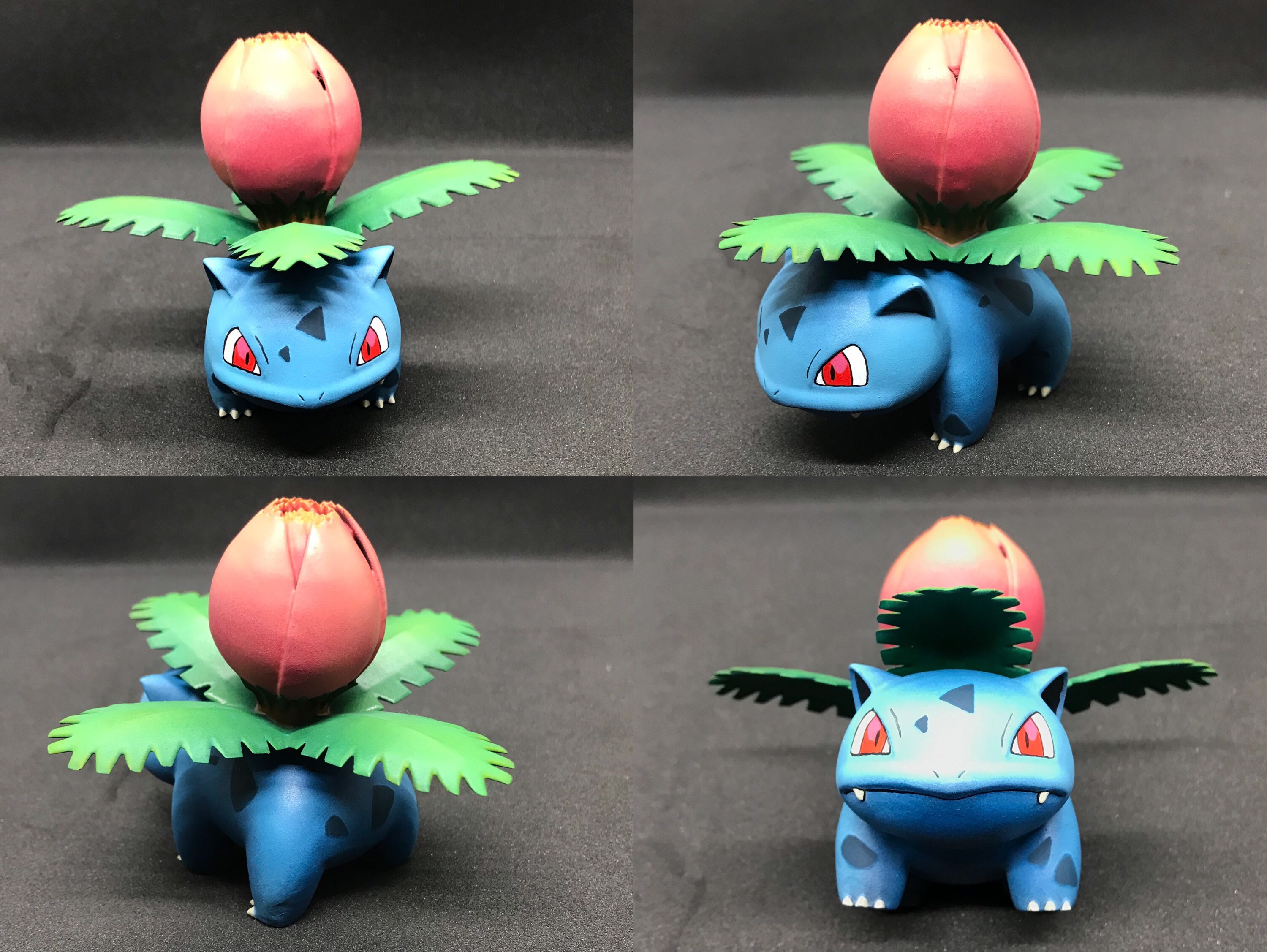 Bulbasaur / Ivysaur / Venusaur 3D Printed Resin Figure READ - Etsy