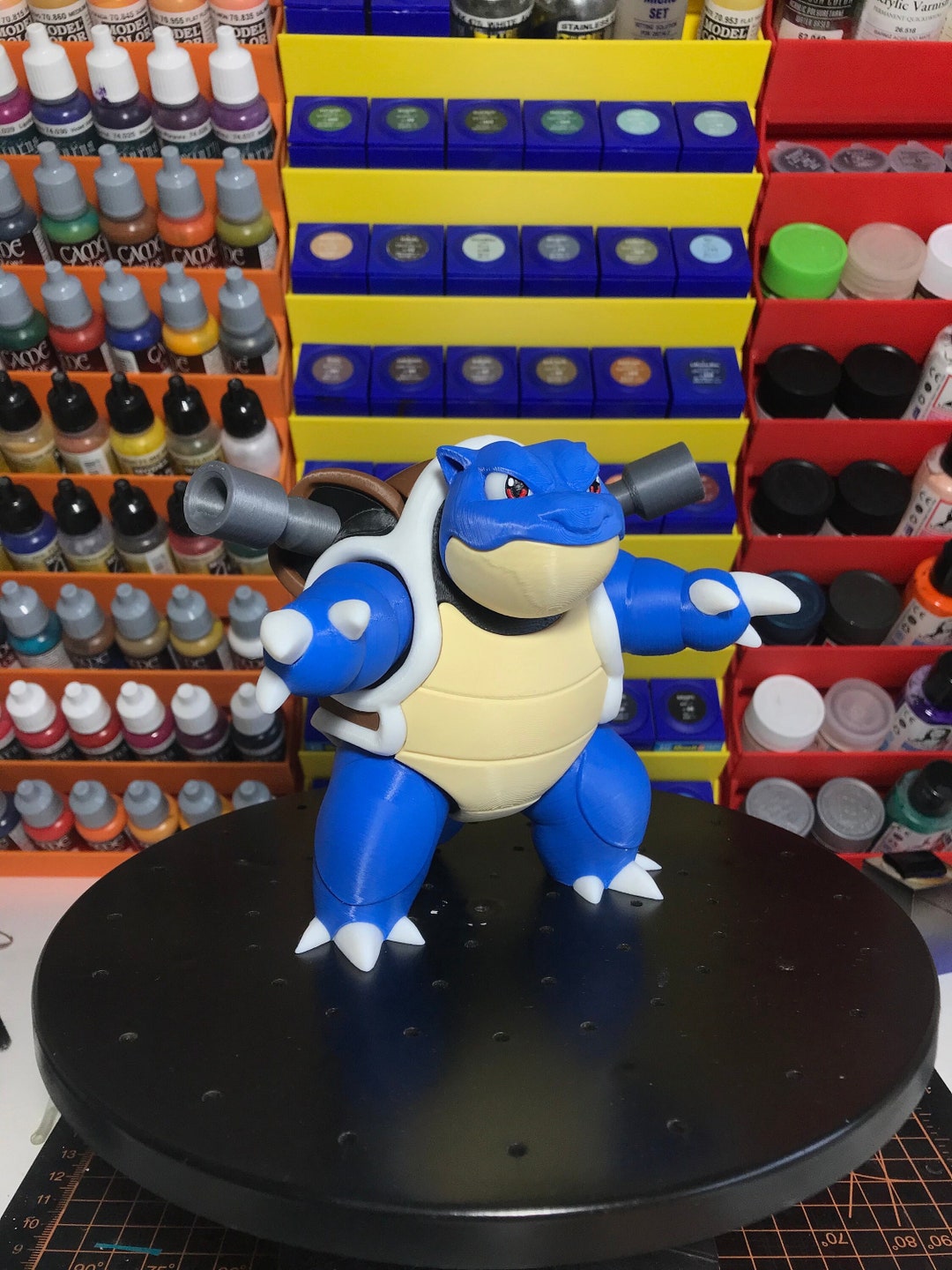 Blastoise (3D Printed PLA Figure) - Etsy
