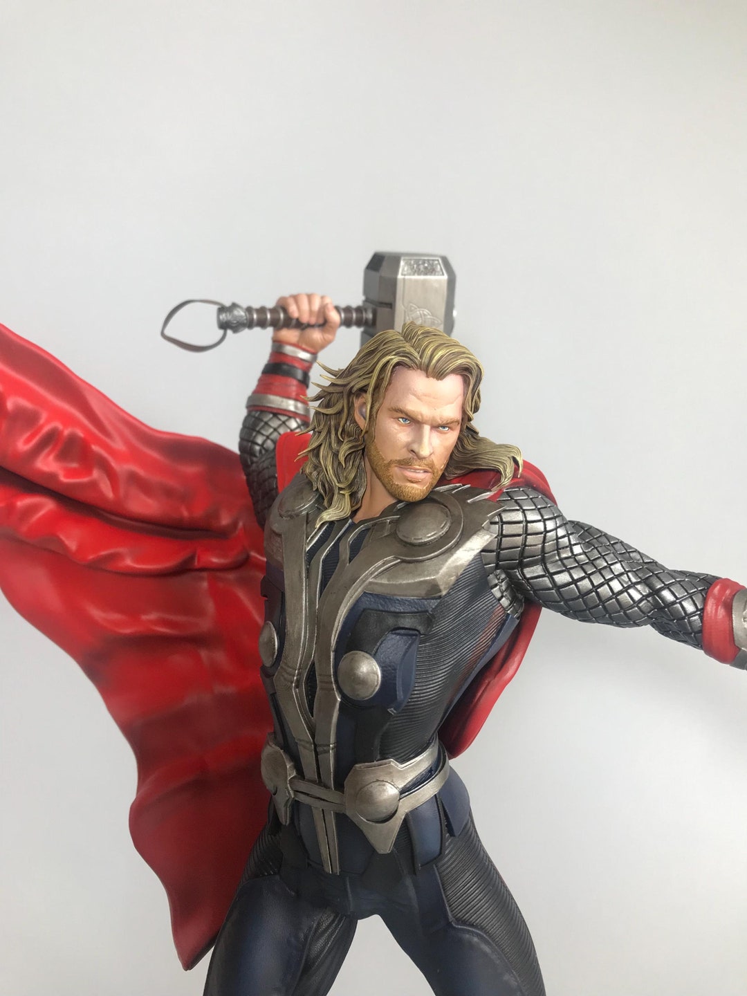 Thor From the Avengers 3D Printed and Painted Resin Figure - Etsy