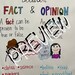 Fact and Opinion Anchor Chart - Made to Order! Anchor Charts for the ...