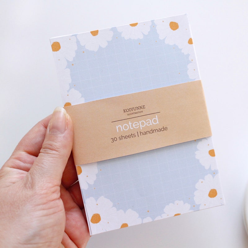 Handmade Notepad - Etsy