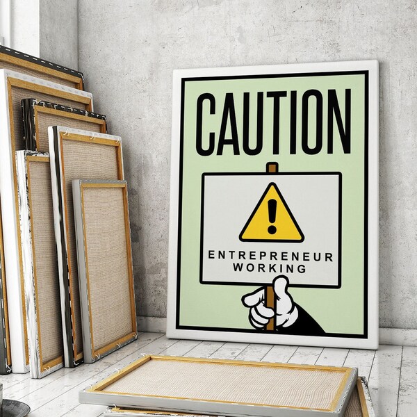 Entrepreneur Wall Art - Etsy