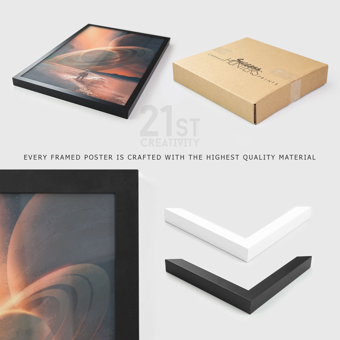 Compound Interest Dollars Motivational Wall Art Office Decor Finance ...