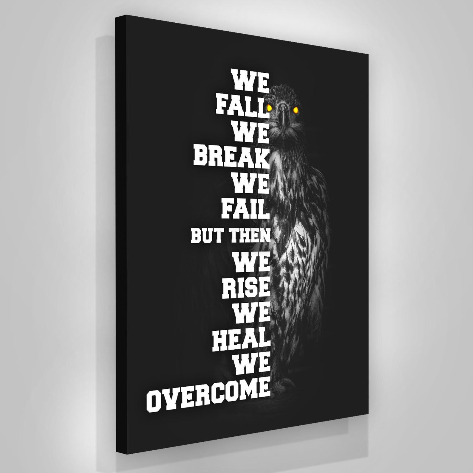 Eagle Motivation, American Eagle Motivational Wall Art Office Decor ...