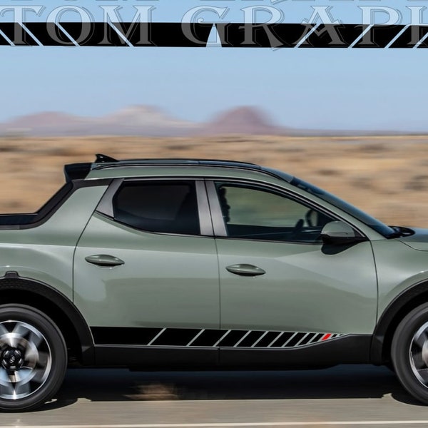 Hyundai Santa Cruz Decals - Etsy