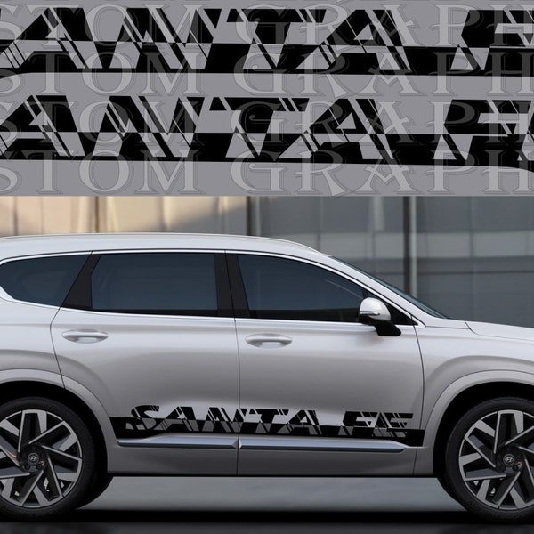 Hyundai Santa Fe Rear Window Decal - Etsy