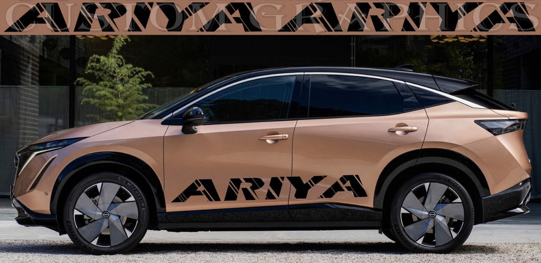 Vinyl Sticker Compatible With ARIYA Logo Line Design Decal - Etsy