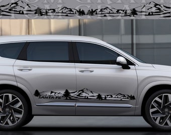 Hyundai Santa Fe Sticker - Etsy
