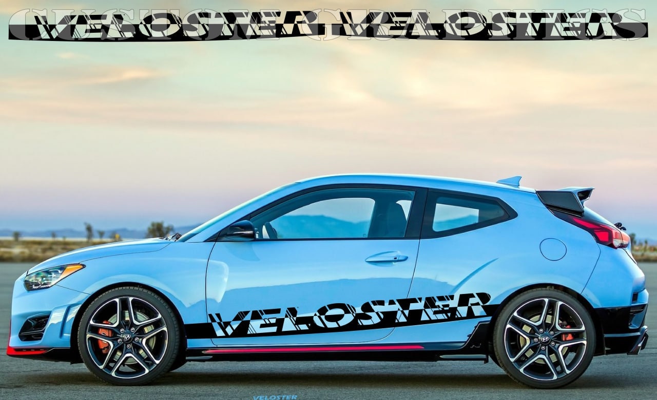 Hyundai Veloster Decals