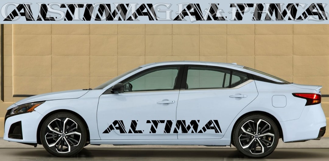Vinyl Sticker Compatible With Altima New Logo Line Design - Etsy