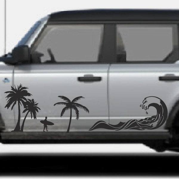 Bronco Beach Decals - Etsy