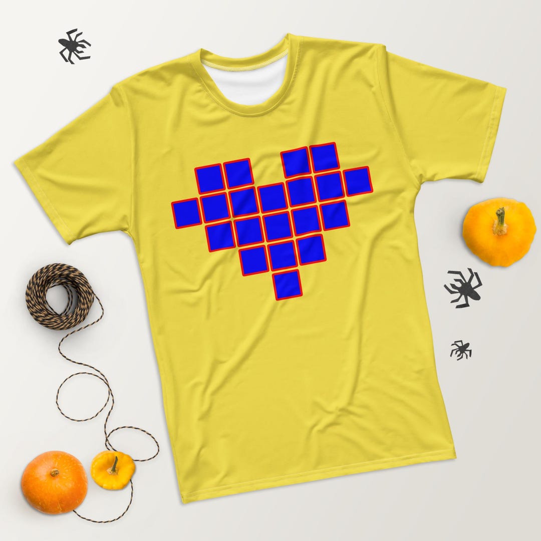 Futaba's Heart Block Men's T-shirt for Persona 5 Strikers Fans - Etsy