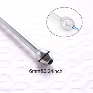 E-stim Urethral Sounds of 7 Sizes,steel Urethral Plugs,urethral Toy ...