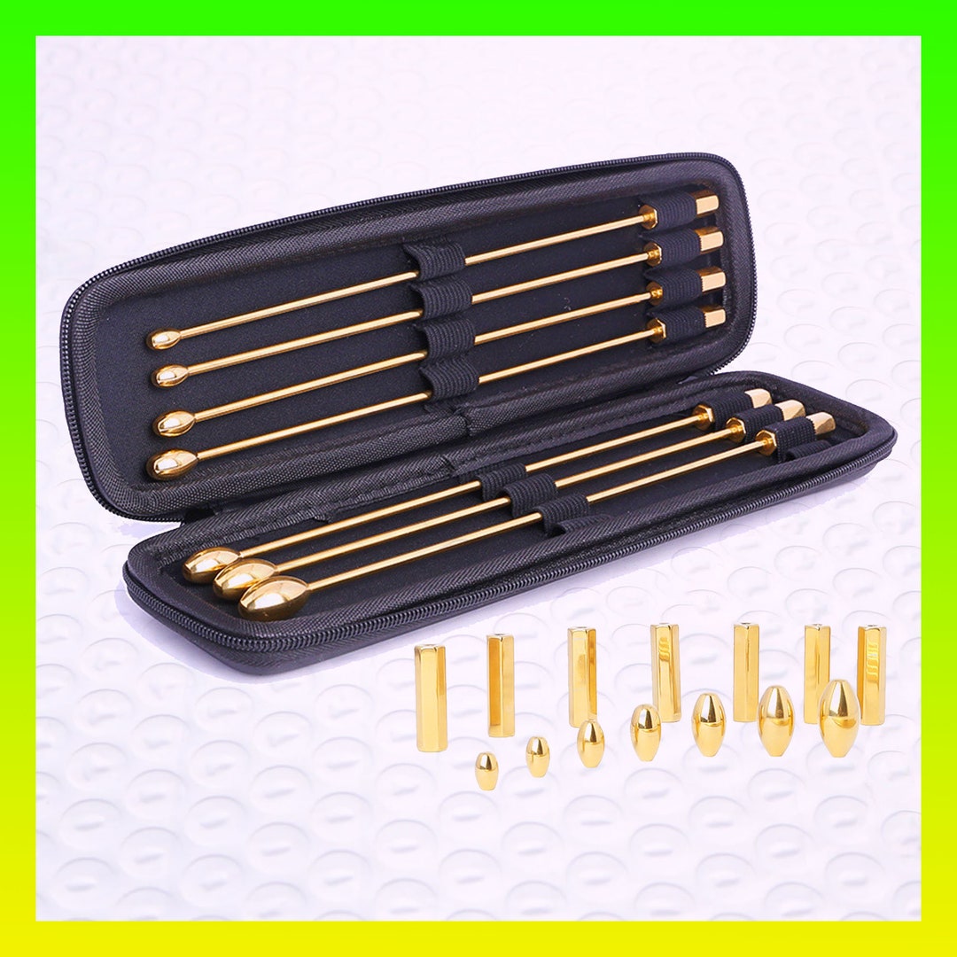 Dual Color Urethral Sound Set,urethral Toys for Men and Women,7 Sizes Removable Urethral Plugs ...