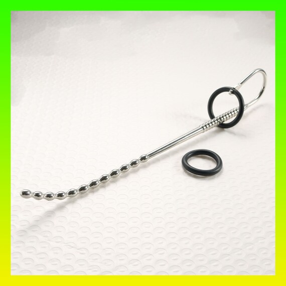 Steel Urethral Plug With Silicone Ringsurethral Dilatorpenis - Etsy Canada