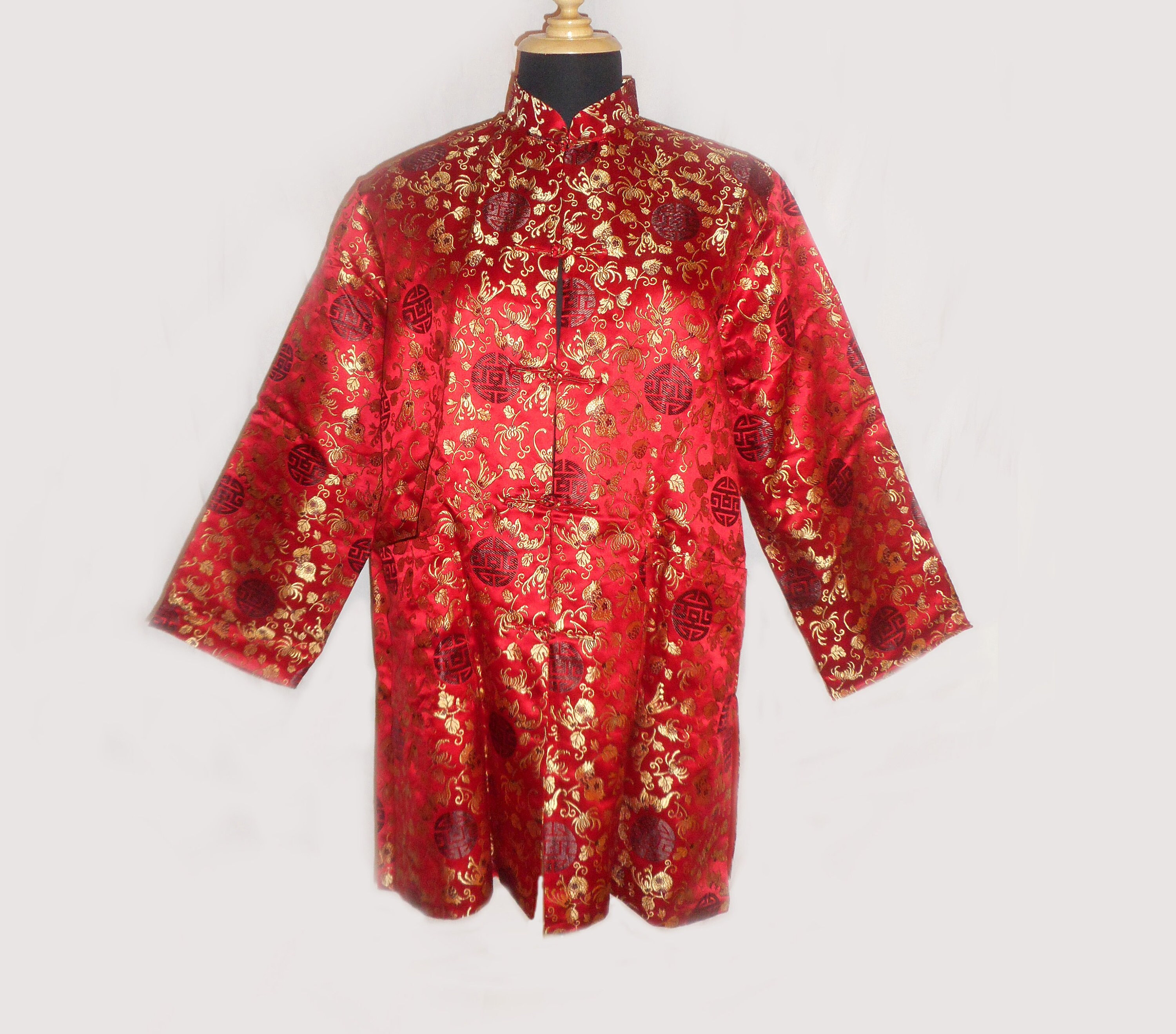Chinese Red Gold Jacket - Etsy