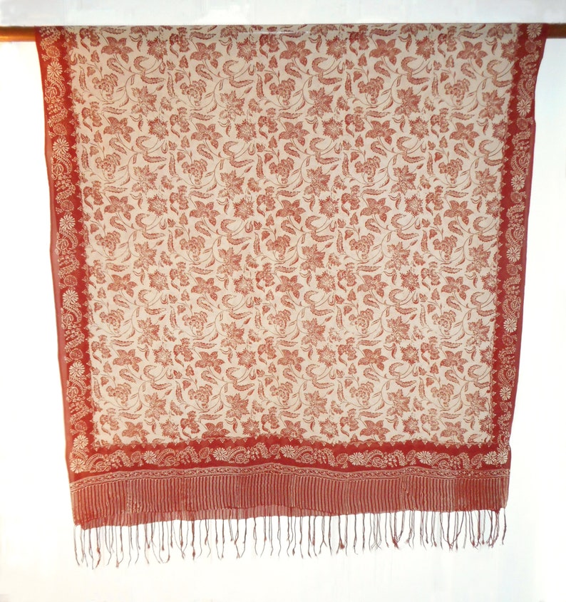 Bali Red White Wrap - Etsy