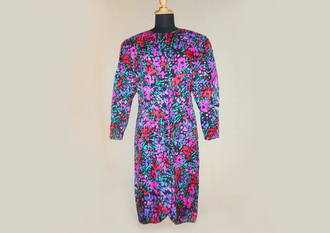 Mulqueen Silk Icon Dress - Etsy