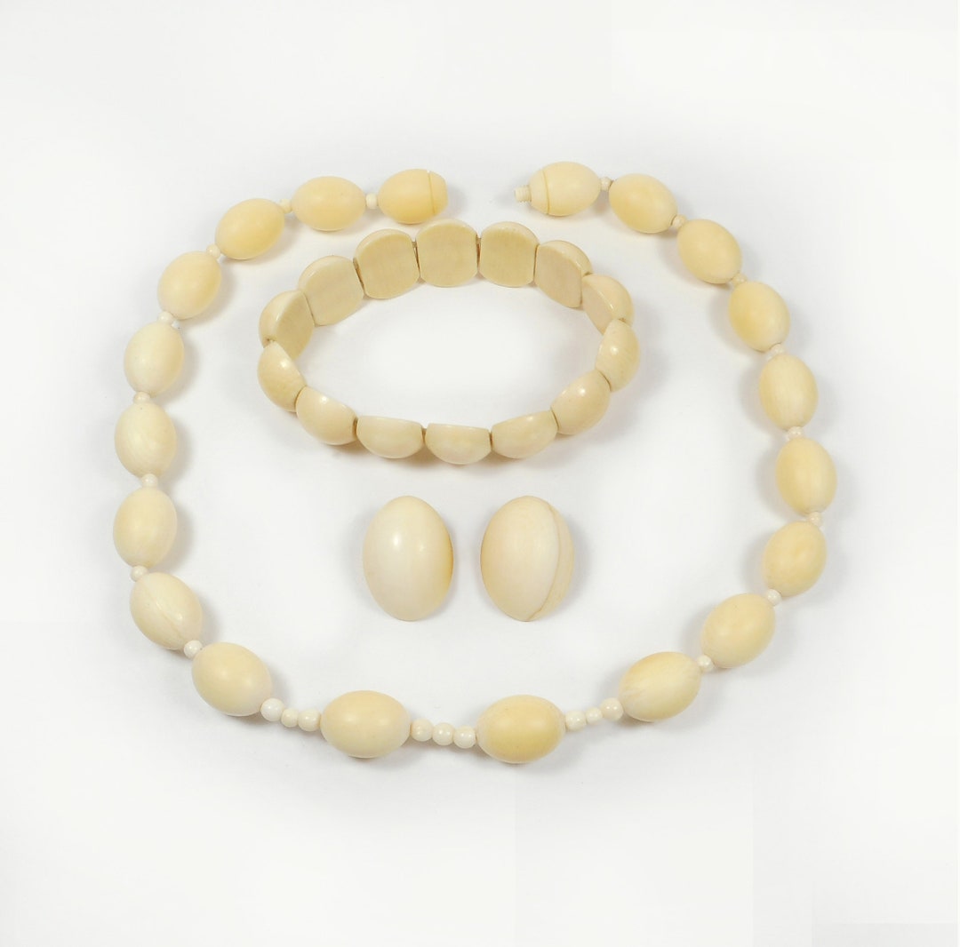 Genuine Ivory Four-piece Set - Etsy