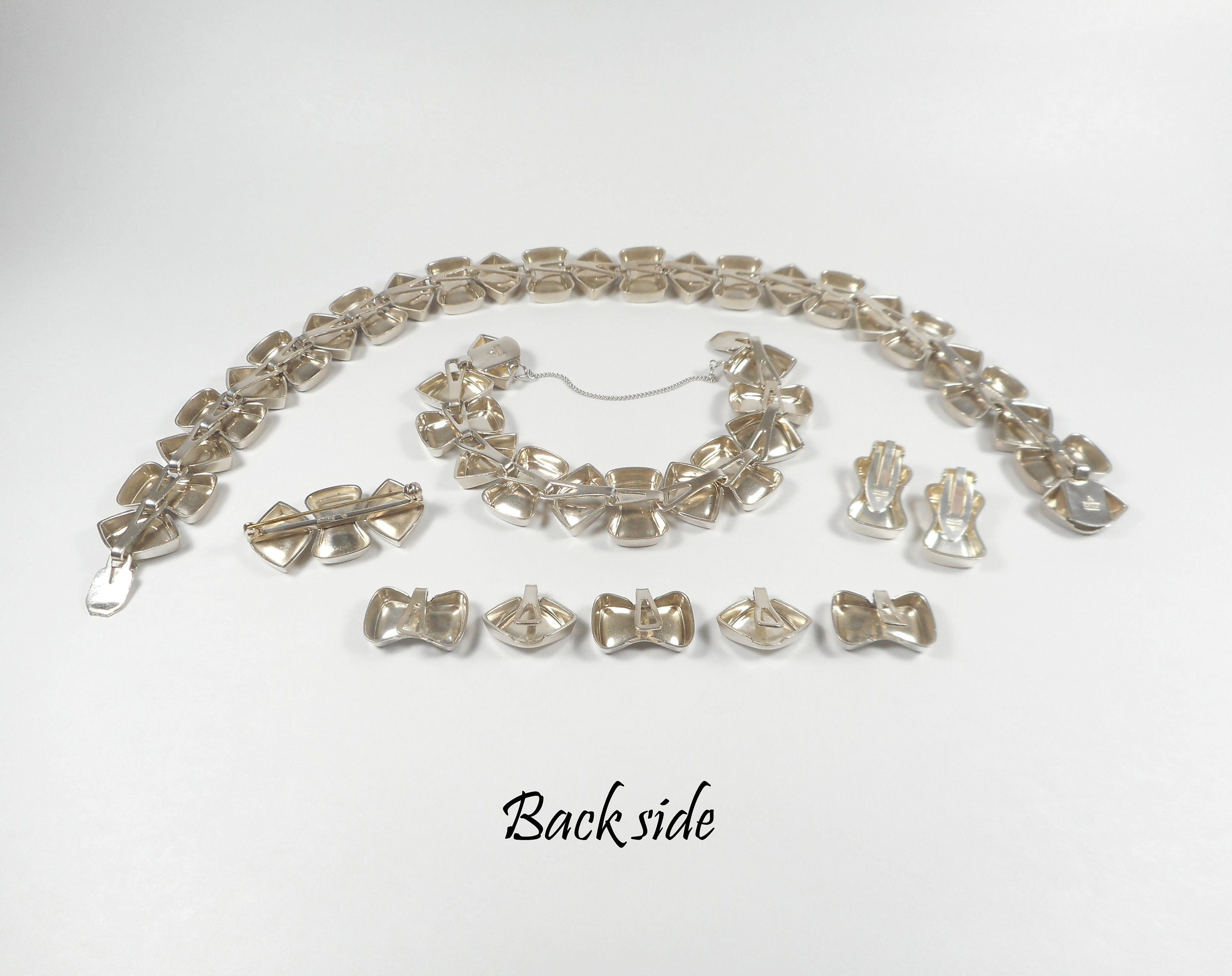 Danish Silver Enamel Set - Etsy